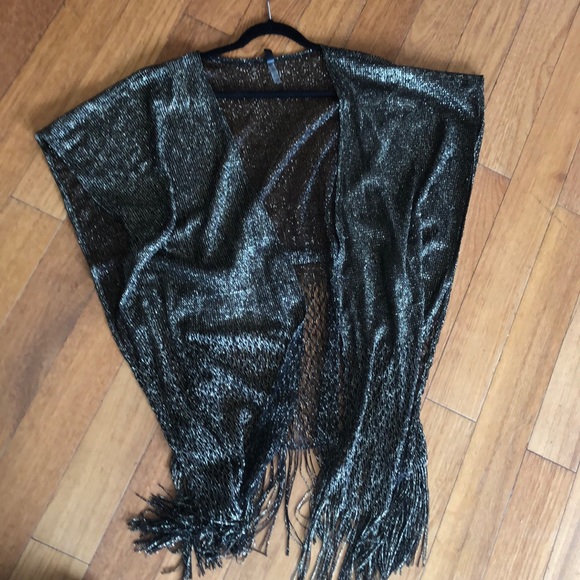 Victoria's Secret | Swim | Victoria Secrets Black Gold Metallic Coverup ...